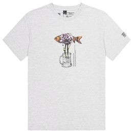 PICTURE - D&S Bouquet Tee - T-Shirt Gr XL weiß
