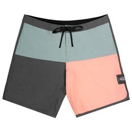 PICTURE - Andy Heritage Solid 17 Boardshorts - Boardshorts Gr 32 grau