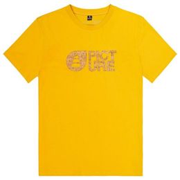 PICTURE - Basement Cork Tee - T-Shirt Gr S gelb