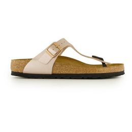 Birkenstock - Women's Gizeh BF Metallic - Sandalen 42 | EU 42 beige