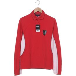 Tommy Hilfiger Herren Poloshirt, rot, Gr. 48