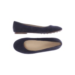 LANDS' END Lands End Damen Ballerinas, marineblau