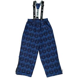 Smafolk Småfolk Schneehose Mädchen bedruckt, blau