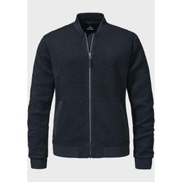 Schöffel SCHÖFFEL Fleecejacke »Fleece Jacket Genua L« ohne Kapuze 8820 - blau 46 46 Hohe Bewegungsfreiheit durch 2-Wege-Stretch