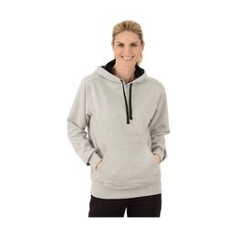 TRIGEMA Kapuzensweatshirt »Kapuzenshirt aus Sweat-Qualität« grau-melange M M Sweat-Qualität, innen angeraut