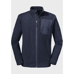 Schöffel SCHÖFFEL Fleecejacke »Fleece Jacket Genua M« ohne Kapuze 8820 - blau 48 48 Hohe Bewegungsfreiheit durch 2-Wege-Stretch