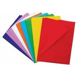 Krepppapier in Regenbogenfarben (8 Stück ) Bastelbedarf Pappe & Papier