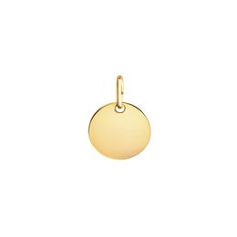Vivance Kettenanhänger »585/- Gelbgold Anhänger Gravurplatte« () gelb one-size Anhänger Gravurplatte 585/- Gelbgold