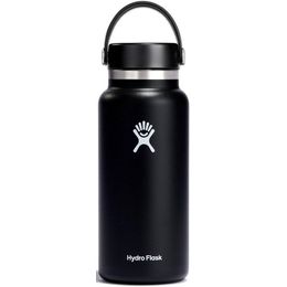Hydro Flask Trinkflasche 32 OZ WIDE FLEX CAP, 946 ml, schwarz