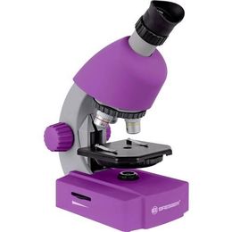 Bresser Optik 8851300GSF000 violet Kinder-Mikroskop Monokular 640 x Durchlicht