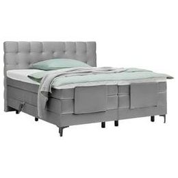 Boxspringbett Falcon in Grau ca. 160x200cm