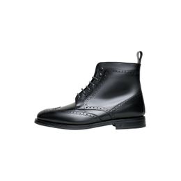 Schnürboots Henry Stevens "Winston FBDB Businessschuh" Gr. 44,5, schwarz Herren Schuhe Winterstiefel