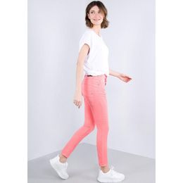 Please Jeans 5-Pocket-Jeans P78A Crinkle Optik, orange