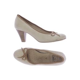 Caprice Damen Pumps, beige, Gr. 3.5