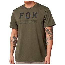 Fox Racing - Non Stop S/S Tech Tee - Funktionsshirt Gr S braun