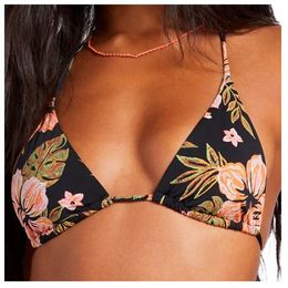 Billabong - Women's Hooked On Tropics Multi Tri - Bikini-Top Gr L weiß