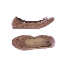 Tamaris Damen Ballerinas, braun