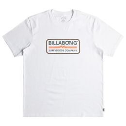 Billabong - Trademark S/S - T-Shirt Gr S weiß