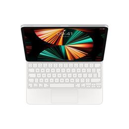 Apple iPad Magic Keyboard 12.9" (2021) Wireless - Weiß - QWERTY - Englisch (UK)