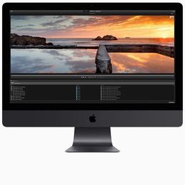 Apple iMac Pro 27" 5K (Ende 2017) Xeon W 2,5 GHz - SSD 2 TB - 64GB QWERTY - Spanisch