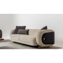 JVmoebel Sofa Wohnzimmer Textil Sofa 3 Sitzer Luxus Möbel Sitz Design Couch