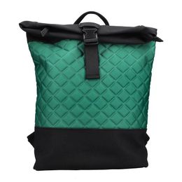 Rieker Cityrucksack Geometric, grün