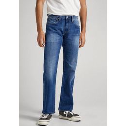 Pepe Jeans Relax-fit-Jeans KINGSTON ZIP, blau