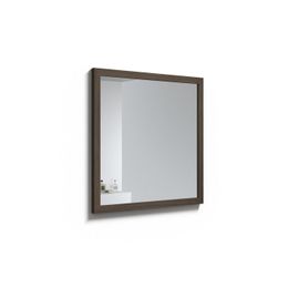 Welltime Badspiegel Rustic, Breite 80 cm, FSC®-zertifiziert, braun