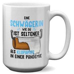 22Feels Tasse Schwägerin Geschenk Hochzeit Idee Frauen Weihnachten Geburtstag Haferl