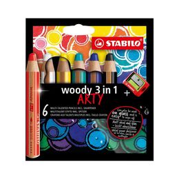 Stabilo Buntstift Stabilo woody 3 in 1 ARTY Buntstift