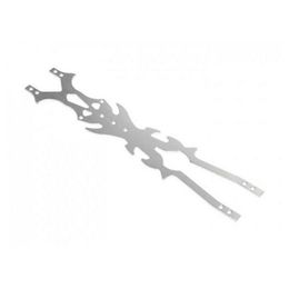 Boomracing Modellbausatz Aluminum Upper Deck (Ver.2) Silver for 3Racing Sakura D3 CS Sport