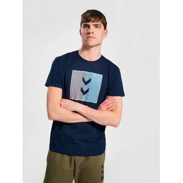 Hummel T-Shirt Sport T-Shirt Kurzarm Funktionsshirt Jersey HMLACTIVE 5787 in Blau