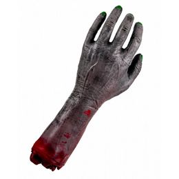 Horror-Shop Dekoobjekt Abgehackte Zombie Hand als Halloween Deko