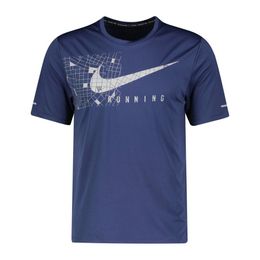 Nike Laufshirt Herren T-Shirt DRI-FIT UV MILER RUN DEVISION (1-tlg)