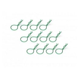 Boomracing Modellbausatz Large-ring Body Clips 12Pcs Green