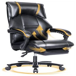XDeer Bürostuhl Office chair 200KG Elasticated footrest with footrest