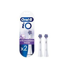 Braun Elektrische Zahnbürste Oral-B Aufsteckbürsten iO Radiant White 2er