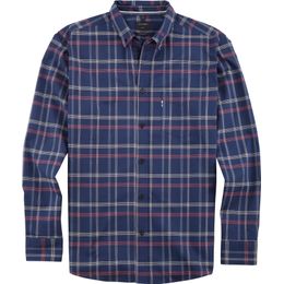 OLYMP Freizeithemd, Regular Fit, Langarm, Button-Down-Kragen, für Herren, blau, M