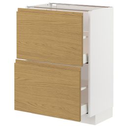 IKEA METOD / MAXIMERA Unterschrank mit 2 Schubladen