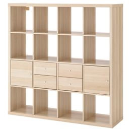 IKEA KALLAX Regal mit 4 Einsätzen