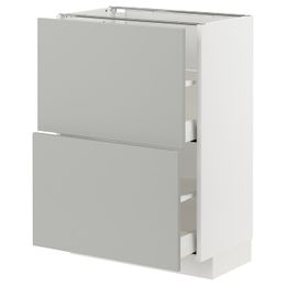 IKEA METOD / MAXIMERA Unterschrank mit 2 Schubladen