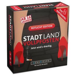 Stadt Land Vollpfosten - Denkriesen - Stadt Land Vollpfosten® - Das Kartenspiel - Rotlicht Edition (Spiel)