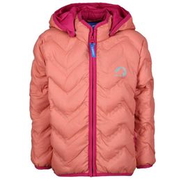 Finkid - Steppjacke VANUKAS AIR mit Zipfelkapuze in terracotta/berry, Gr.80/86