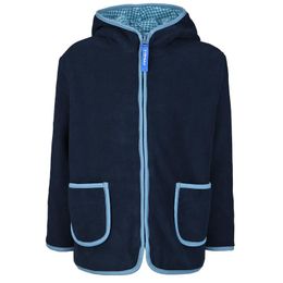 Finkid - Fleecejacke TONTTU in navy/dove, Gr.92/98