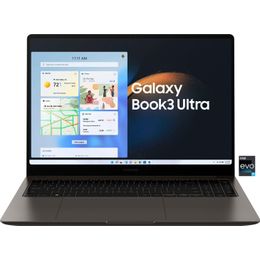 Samsung Notebook "Galaxy Book3 Ultra" Notebooks Gr. 16 GB RAM 512 GB SSD, grau (graphite) Laptops
