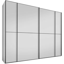 Schwebetürenschrank STAUD "Sonett 200 G" Schränke Gr. B/H/T: 249 cm x 222 cm x 68 cm, Premium, 2 St., weiß Schwebetürenschränke und Schiebetürenschränke