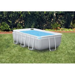 Framepool Intex "Prism Frame™ Rectangular" Schwimmbecken Gr. B/H/L: Breite 175 cm x Höhe 80 cm x Länge 300 cm, 3500 l, grau Frame-Pools