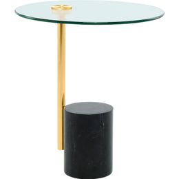 Beistelltisch Kayoom "Beistelltisch Rosario 525" Tische goldfarben (gold, schwarz, schwarz) Beistelltische