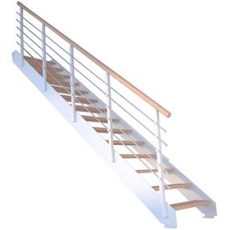 Starwood Systemtreppe "Kos, Metall" Treppen beige (natur) Treppen