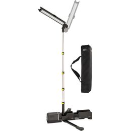 Fa.Brennenstuhl BRENNENSTUHL LED Arbeitsleuchte "Multi Battery Akku Teleskop Arbeitsstrahler 6050 MA" Lampen Gr. Höhe: 12,9 cm, schwarz Werkzeuglampen